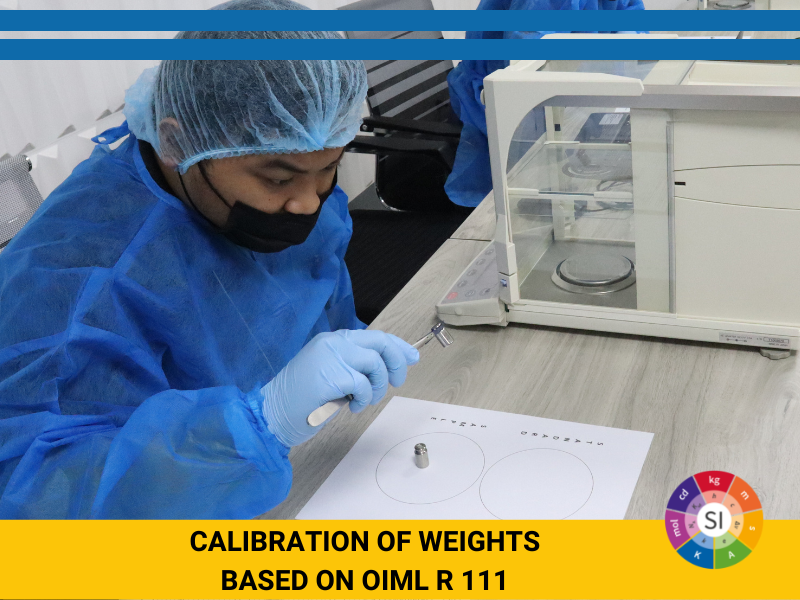 Calibration of Weights based on OIML R 111-1 Fee: 4,800