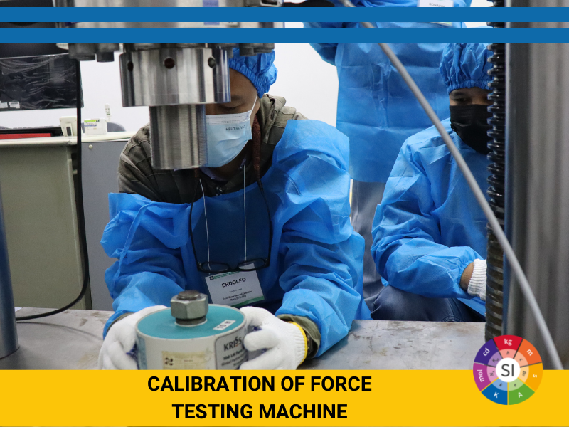 Calibration of Force Testing Machine Fee: 4,900