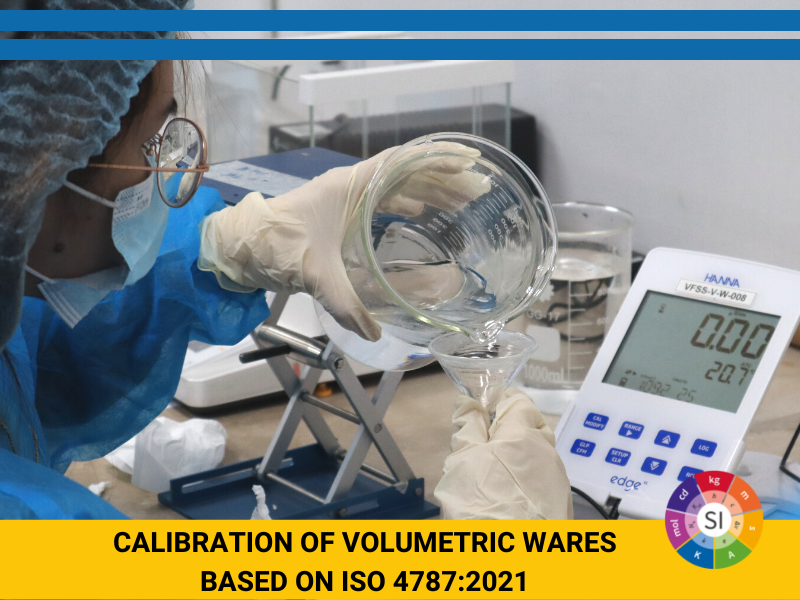 Calibration of Volumetric Wares Based on ISO 4787:2021 Fee: 3,400